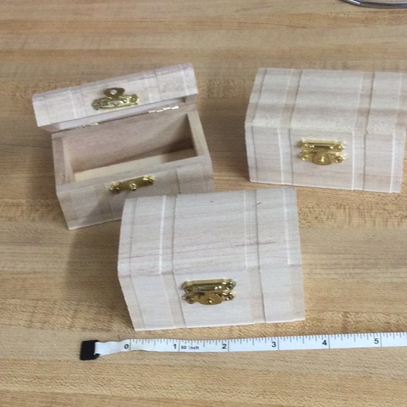 Hobby Lobby | Design | New 3 Diy Wood Treasure Boxes | Poshmark